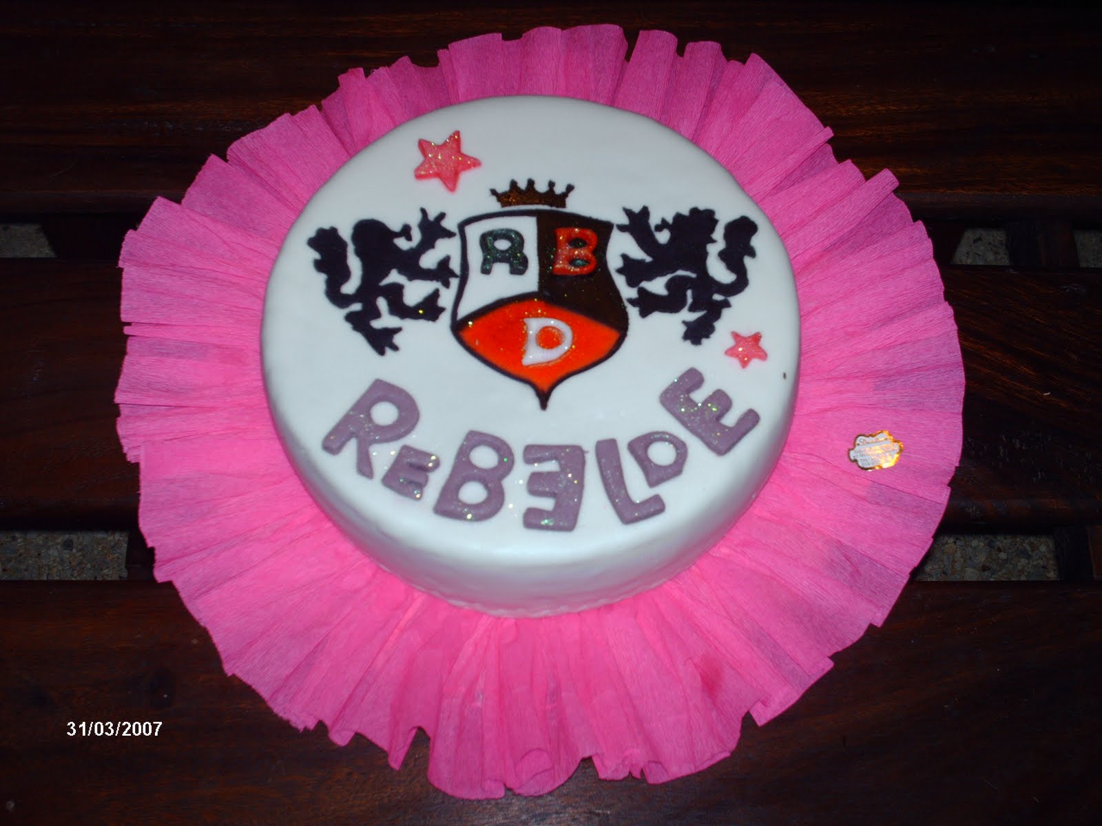Destellos Eventos: Torta de Rebelde (RBD)