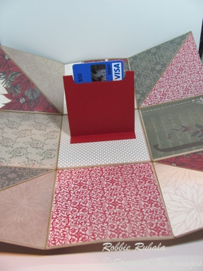 Explosion Box gift card - Creations in Paper