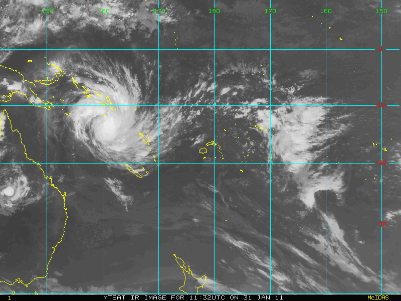 A Snail's Eye View: Tropical Cyclone Yasi