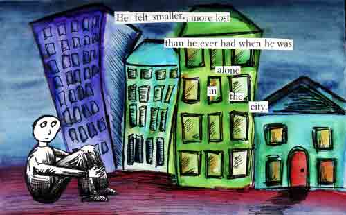 Julia's Art Mark: Collage Drawings!