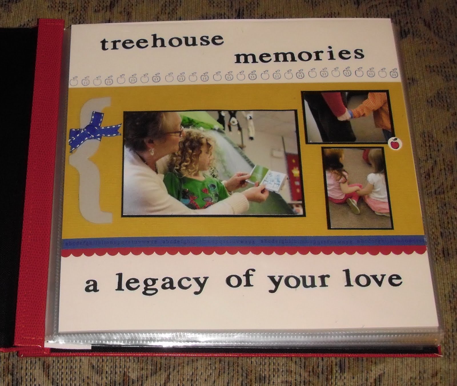 Michelle's INKspired Greetings!: Preschool Memories........a Scrapbook Gift