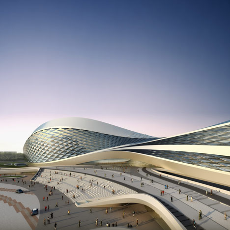 Chengdu Contemporary Art Centre (CCAC) by Zaha Hadid Architects