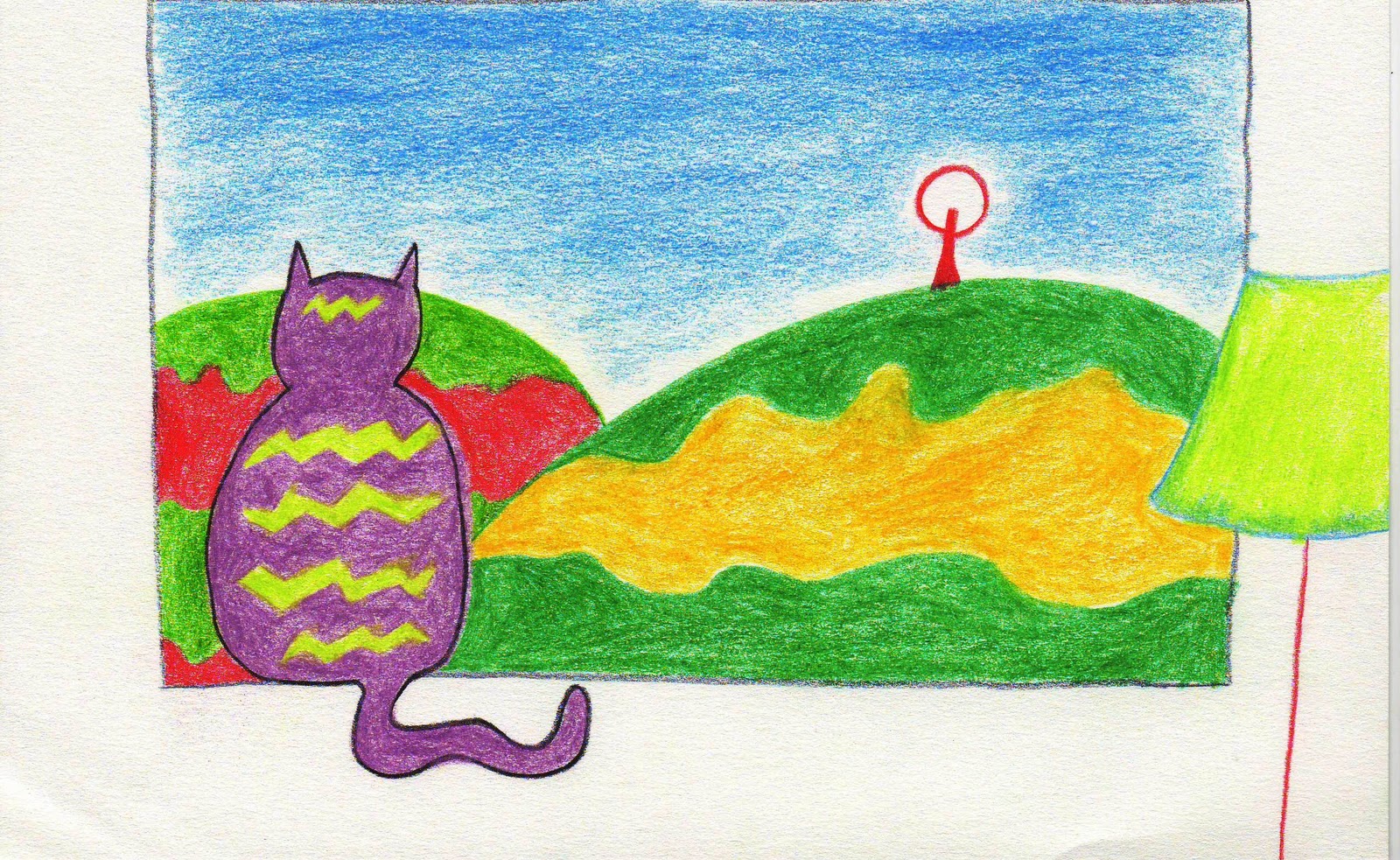 Tipsy Laundry: Weekly Drawing: Cat in Window