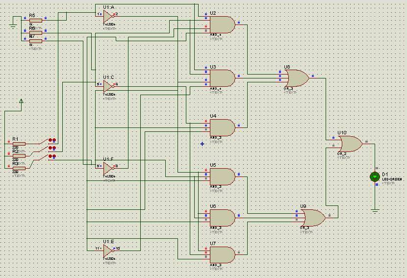 Circuitos Digitales: Tabla 2