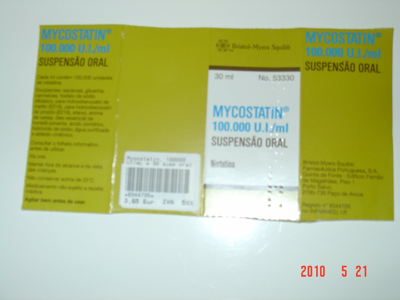 CANÁRIOS FAÍSCA: MYCOSTATIN