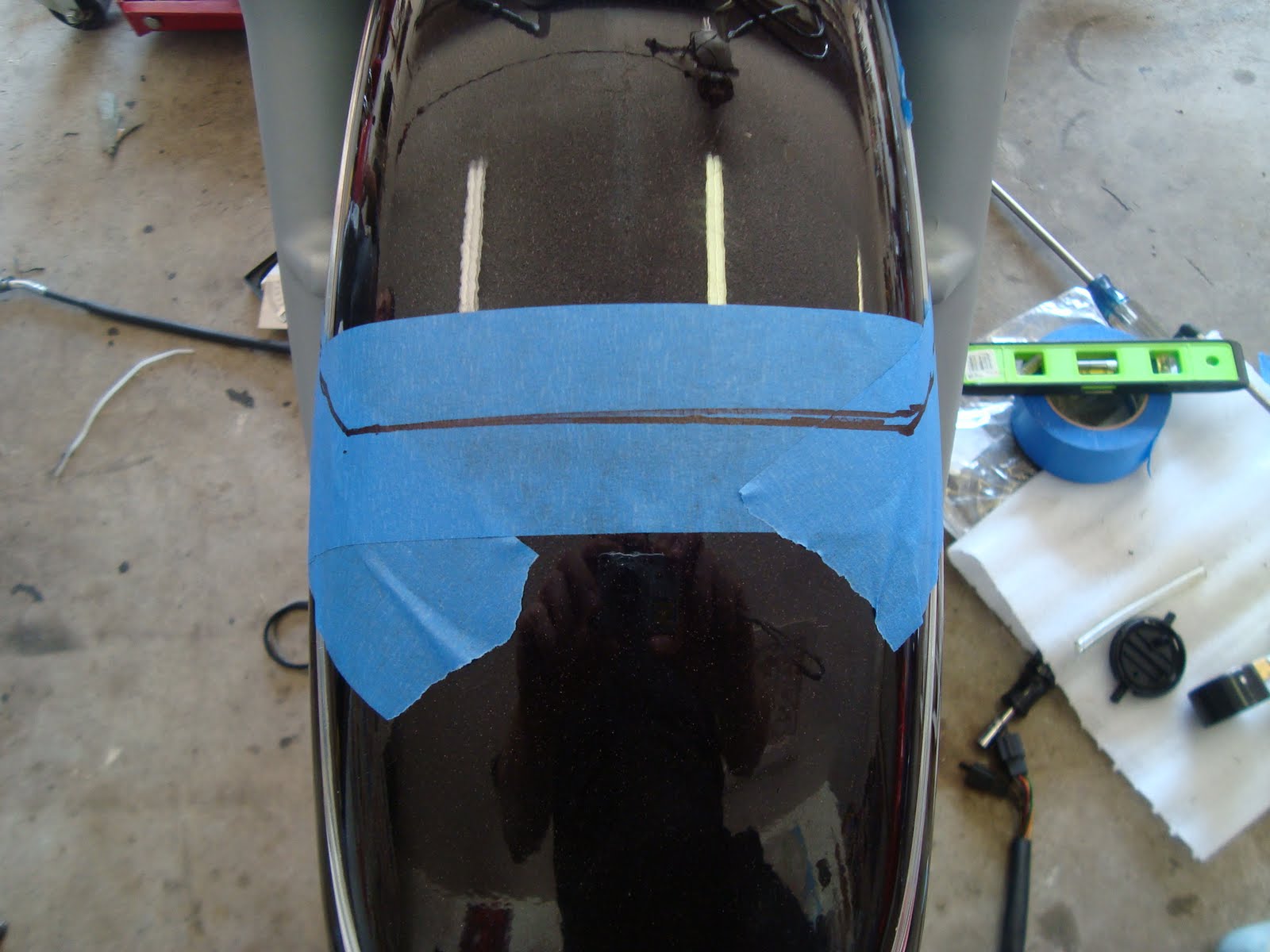 Tear it up, fix it, repeat: Front fender chopping