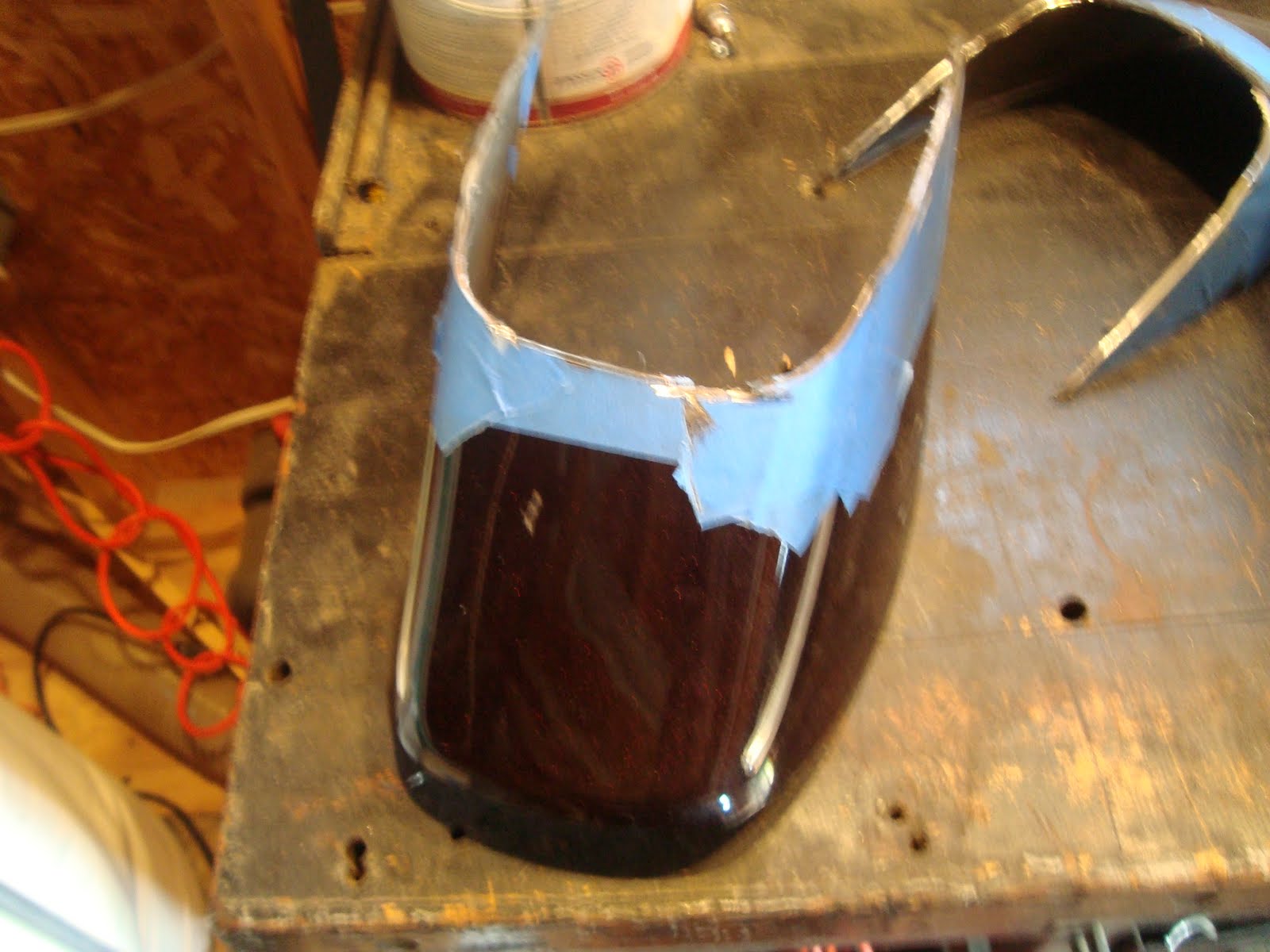 Tear it up, fix it, repeat: Front fender chopping