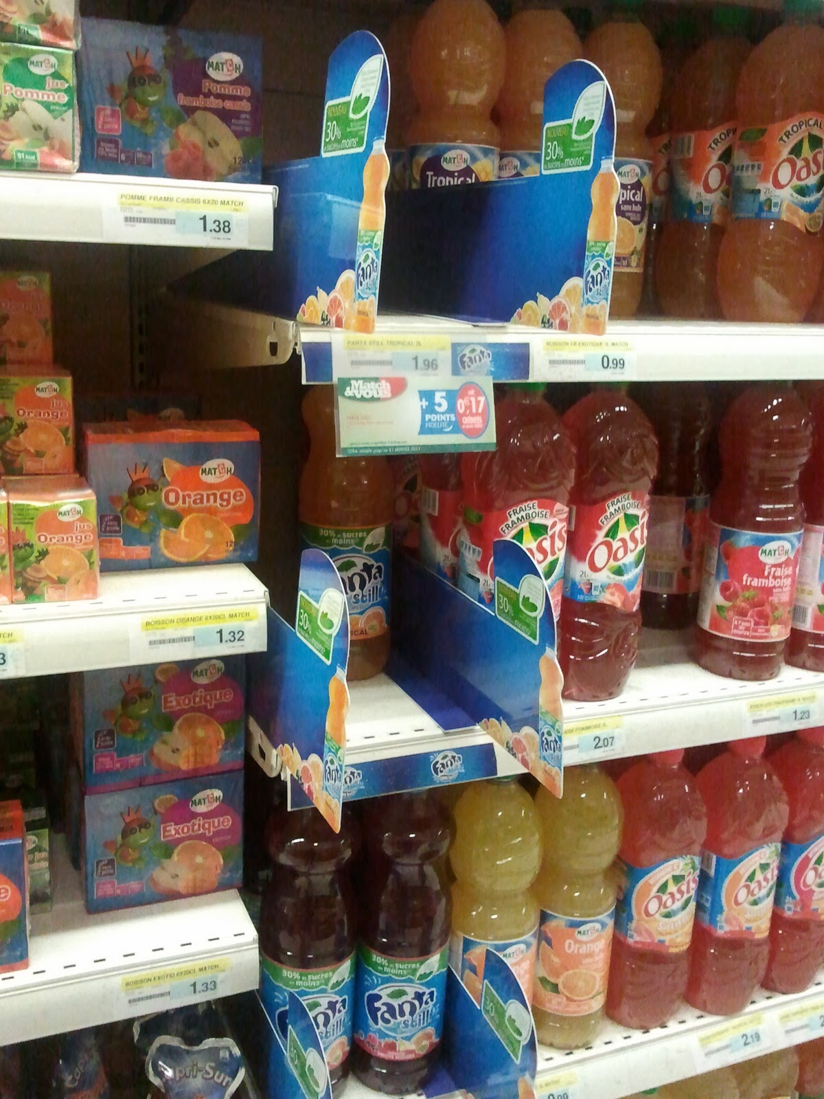 PLV Database: Habillage de linéaire Fanta Still