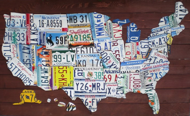 Pathways of Grace: Out of State License Plates
