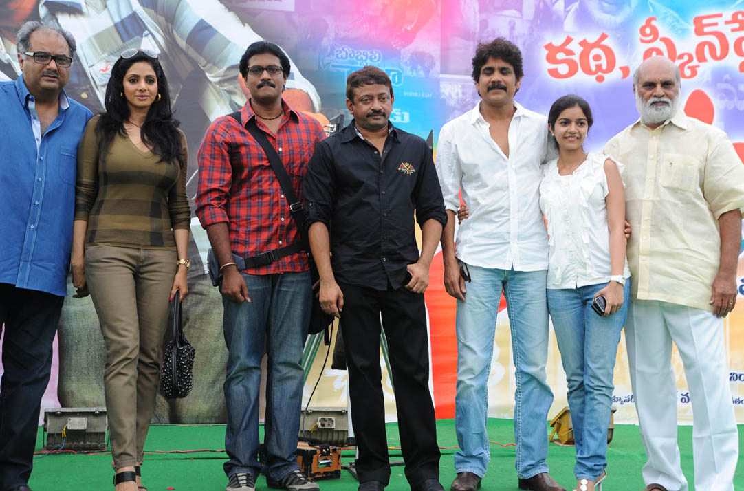 Movie South: Actress Sridevi @ Appala raju telugu movie Pooja