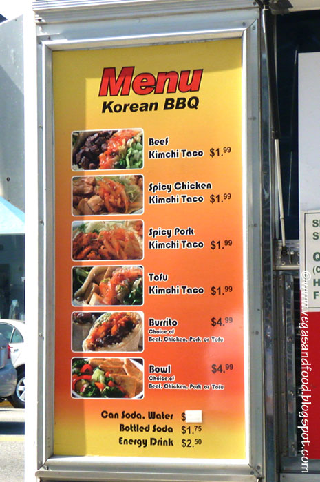 Bull kogi food truck - Los Angeles - Vegas and Food