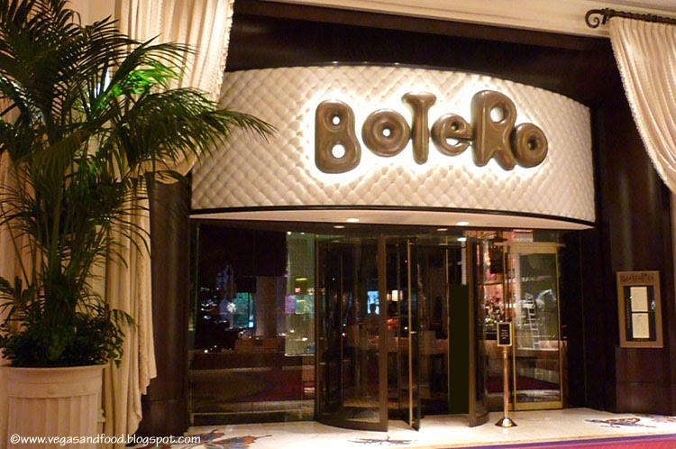 Botero menu encore
