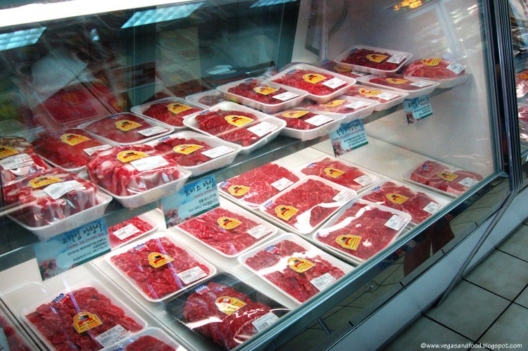 Choice Meat Market in Koreatown - USDA prime choice meat - Vegas and Food