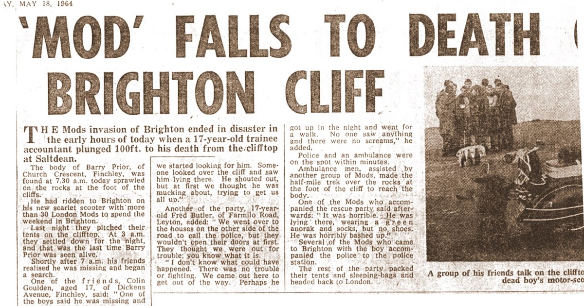 QUADROPHENIA'S LOST MOD?: BARRY PRIOR: QUADROPHENIA'S LOST MOD?