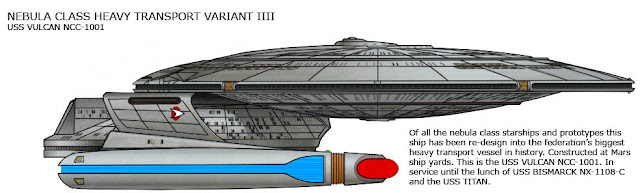 Starship Design: NEBULA CLASS HEAVY TRANSPORT VARIANT 4 (Design)