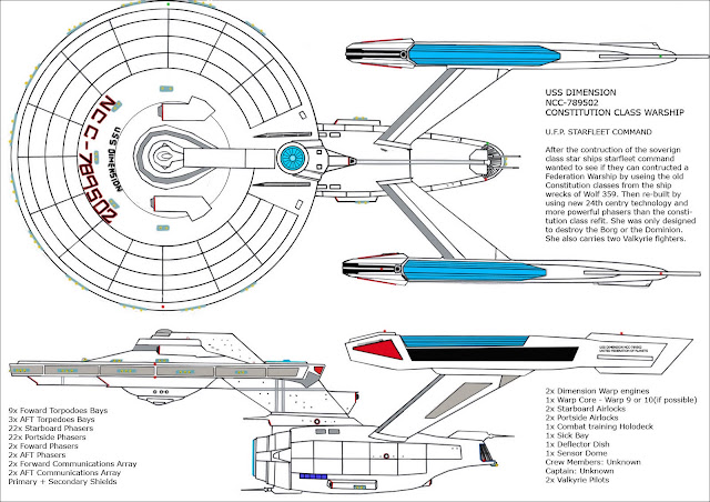 Starship Design: Constitution Class Warship