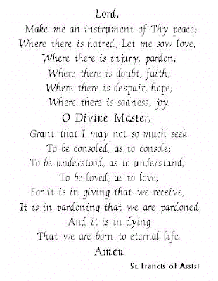 Lord, Make Me a Saint: Feast of St Francis of Assisi