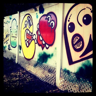 FotoFlow Photography: Graffiti - PacMan in the Park