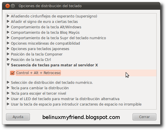 Be Linux my friend: Control + Alt + Backspace