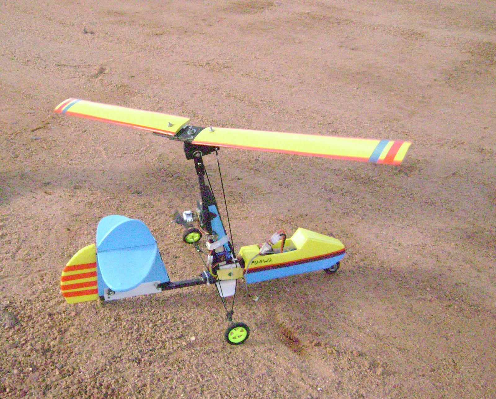 Autogyros RC: Meus Autogyros