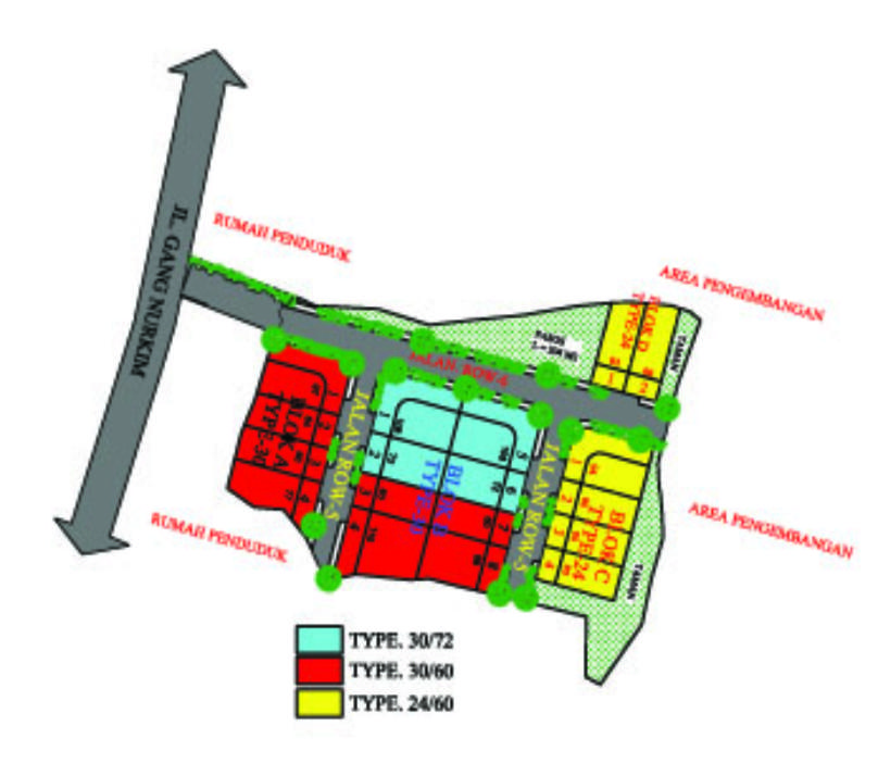 Site Plan Perumahan Sederhana Dalchaebi