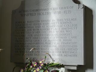 Alan & Pat Home and Away: Winifred Holtby, Rudston