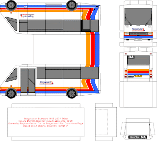 SP. Papel Modelismo: PaperCraft - Stagecoach Busways