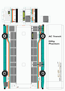 SP. Papel Modelismo: PaperCraft - Ônibus AC Transit