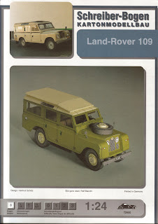 SP. Papel Modelismo: PaperCraft - Land-Rover (parte 1 )