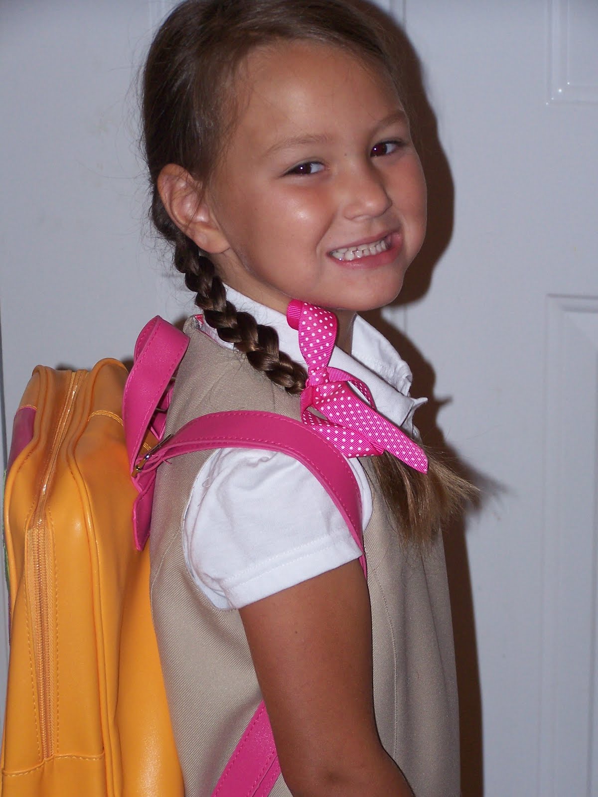 the Brister Bunch: Happy First Day of Kindergarten, Lily!!!