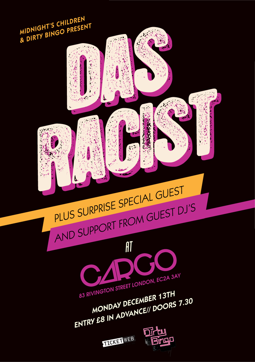 Bitter Instinct: Das Racist - Live in London!