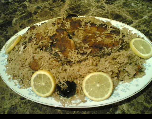 passionate for food and life: Sayadia - Rice with Fish