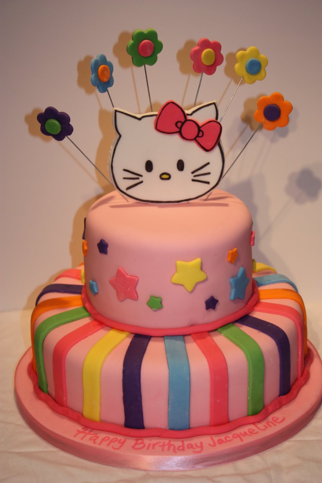 Whimsical by Design: Hello Kitty Birthday Cake