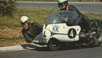 cafe (racer) society (archive): Gallery: Sidecar racers.