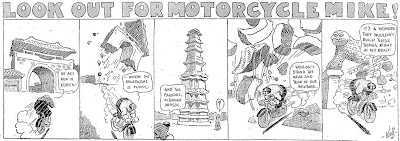 Ride the Machine: Comics: Look Out for Motorcycle Mike.