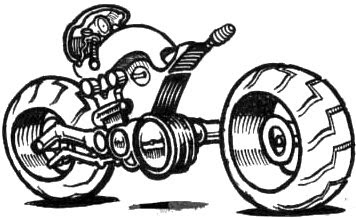 Ride the Machine: High Concept: Andy Sparrow's Bloodrunner bikes.
