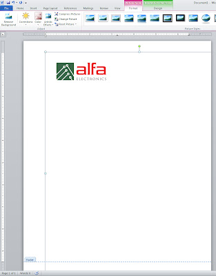 Converting a vector letterhead for use in Word 07 – Aibrean's Studio