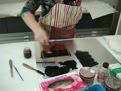 Mirka Hokkanen: Two etching techniques and Pronto plate results