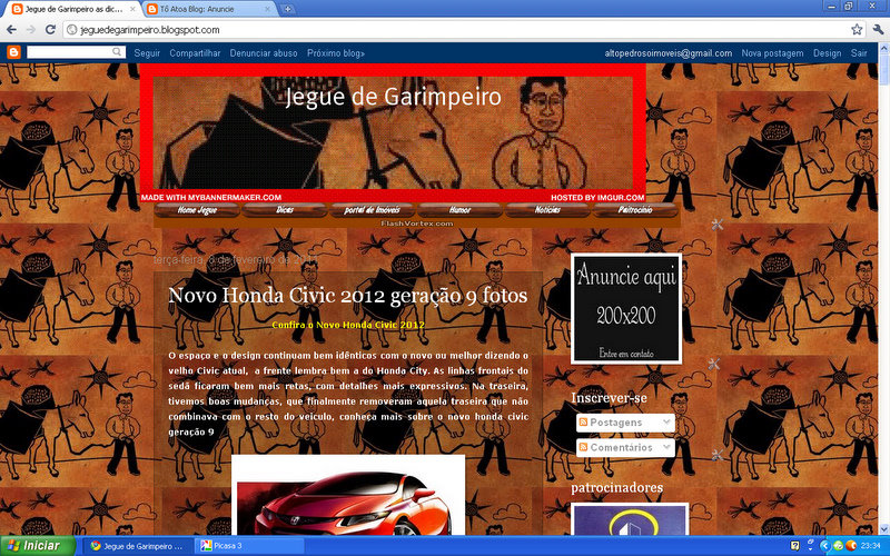Jegue de Garimpeiro as dicas de ouro da internet: Anunciar em Blogs ... Jegue de Garimpeiro as dicas de ouro da internet: Anunciar em Blogs ...