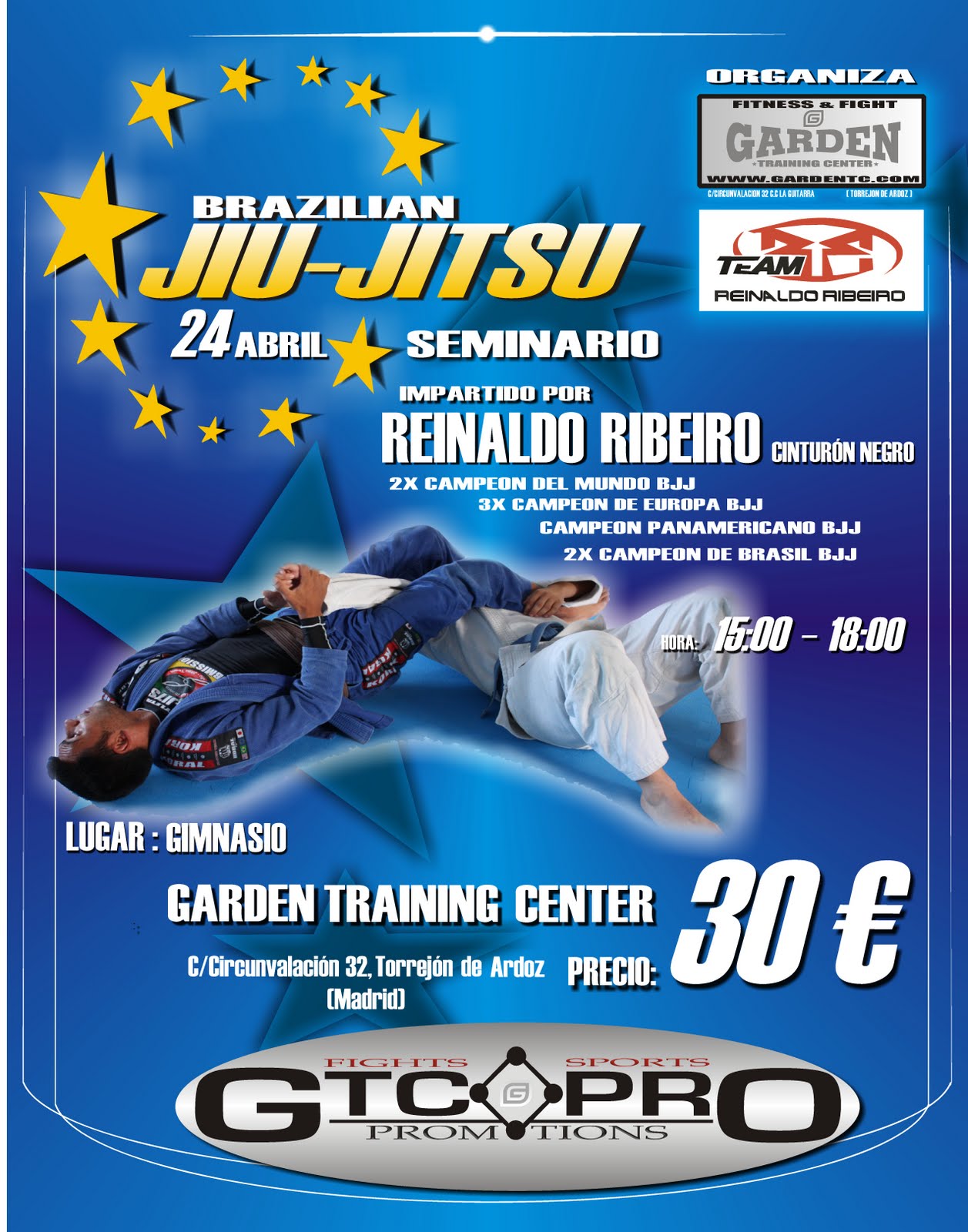 Comunidadbjj: Reinaldo Ribeiro en Madrid