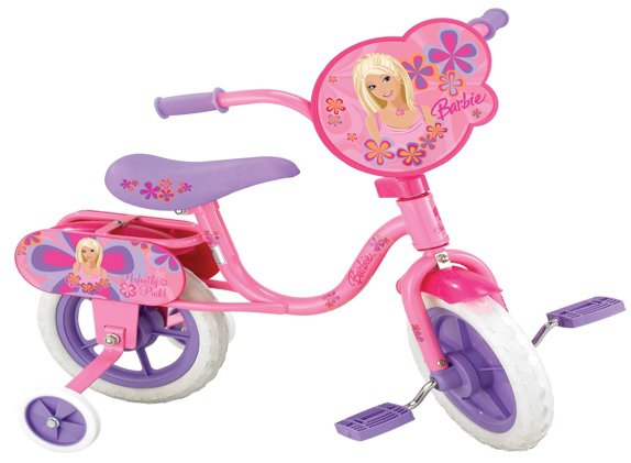 Kiddy Gear: Barbie 10" Bike