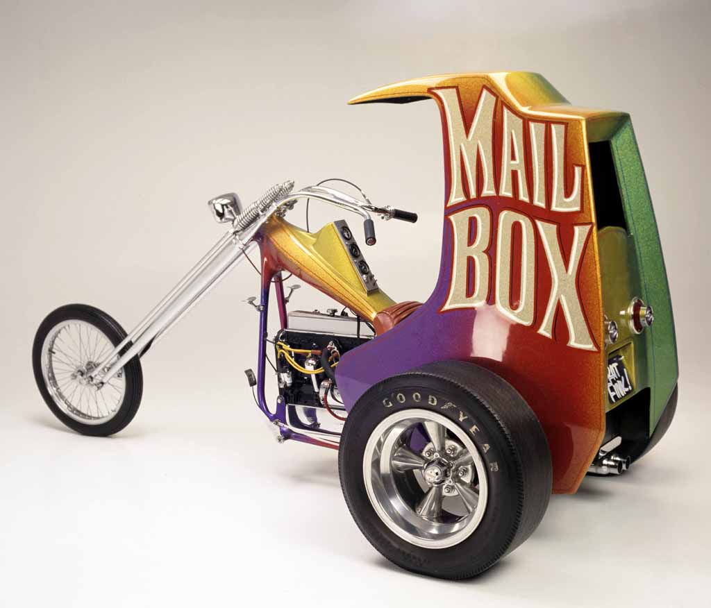 MOTORCYCLE 74: Ed - BIG daddy - Roth custom chopper