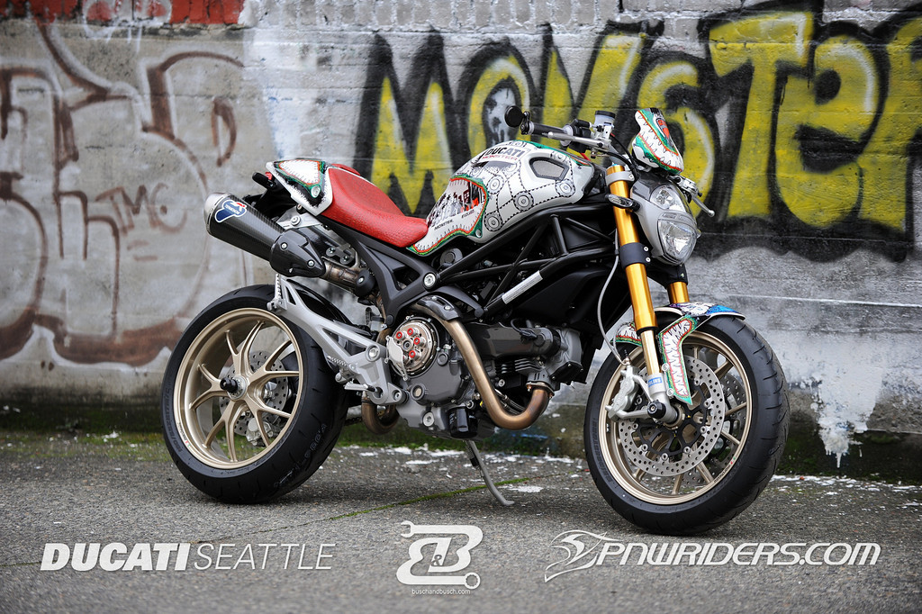 MOTORCYCLE 74: Ducati monster custom