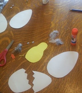 Almost Unschoolers: Hatching Egg Craft - It's Just Ducky