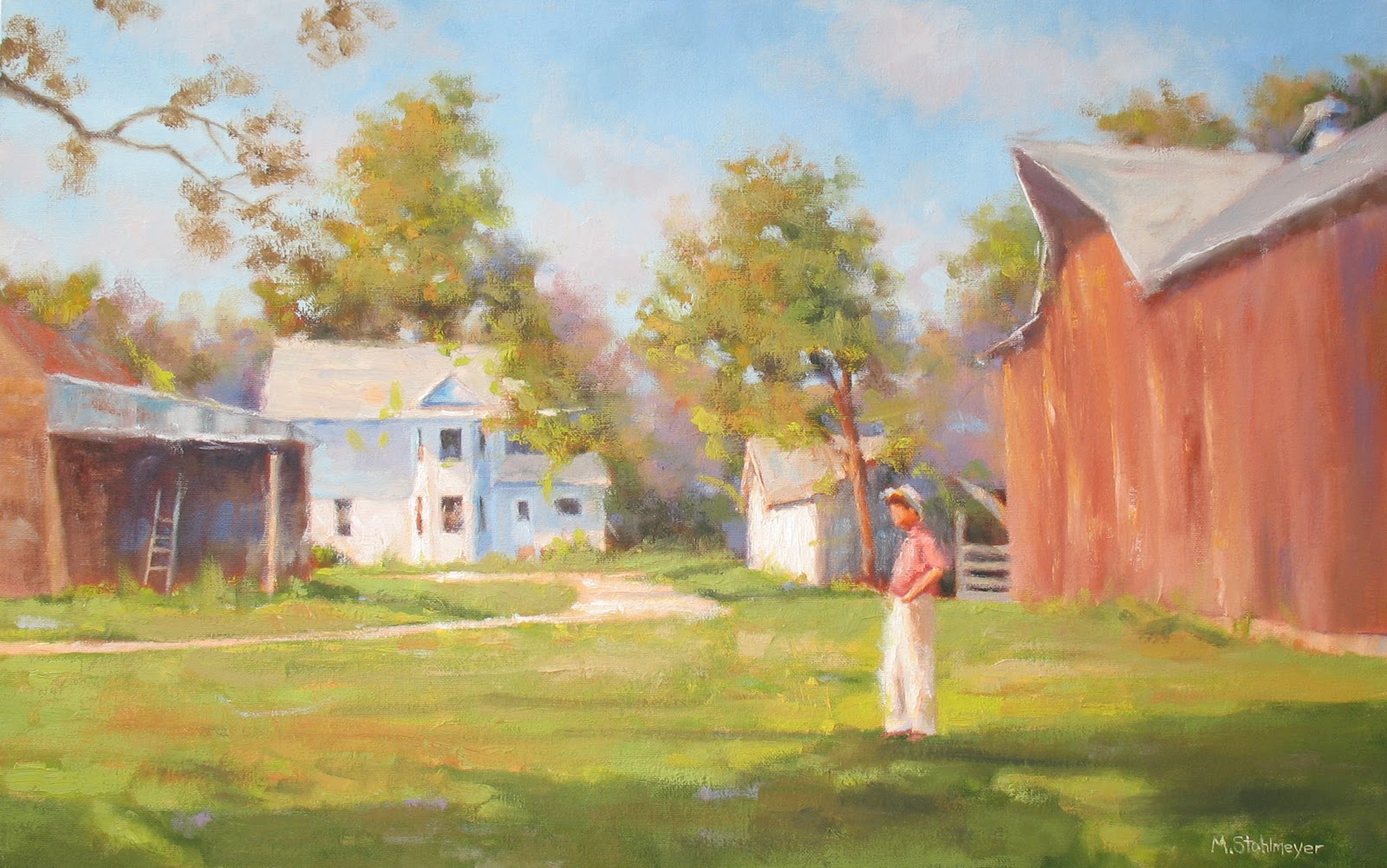 Barn and Farm Paintings and Midwest Landscapes by Michael Stohlmeyer ...