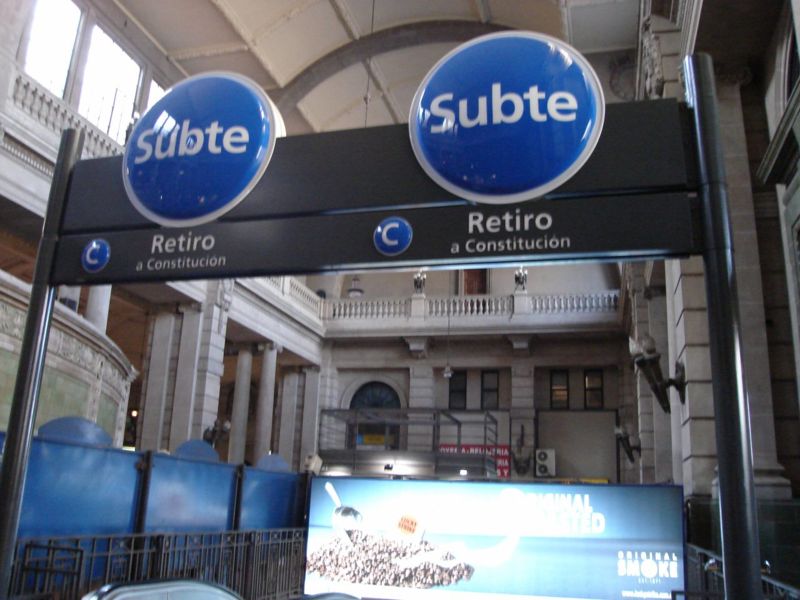 Retiro (línea C del Subte de Buenos Aires)