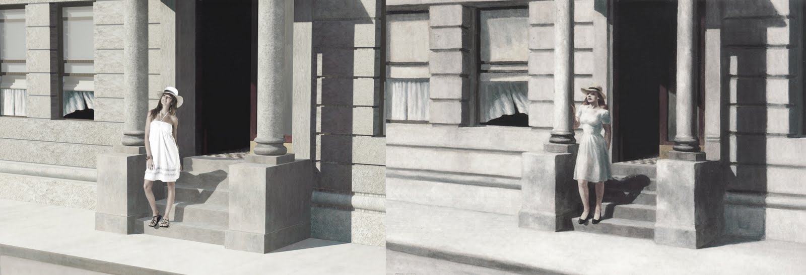 encuadre: HOMENAJE A LA OBRA DE HOPPER