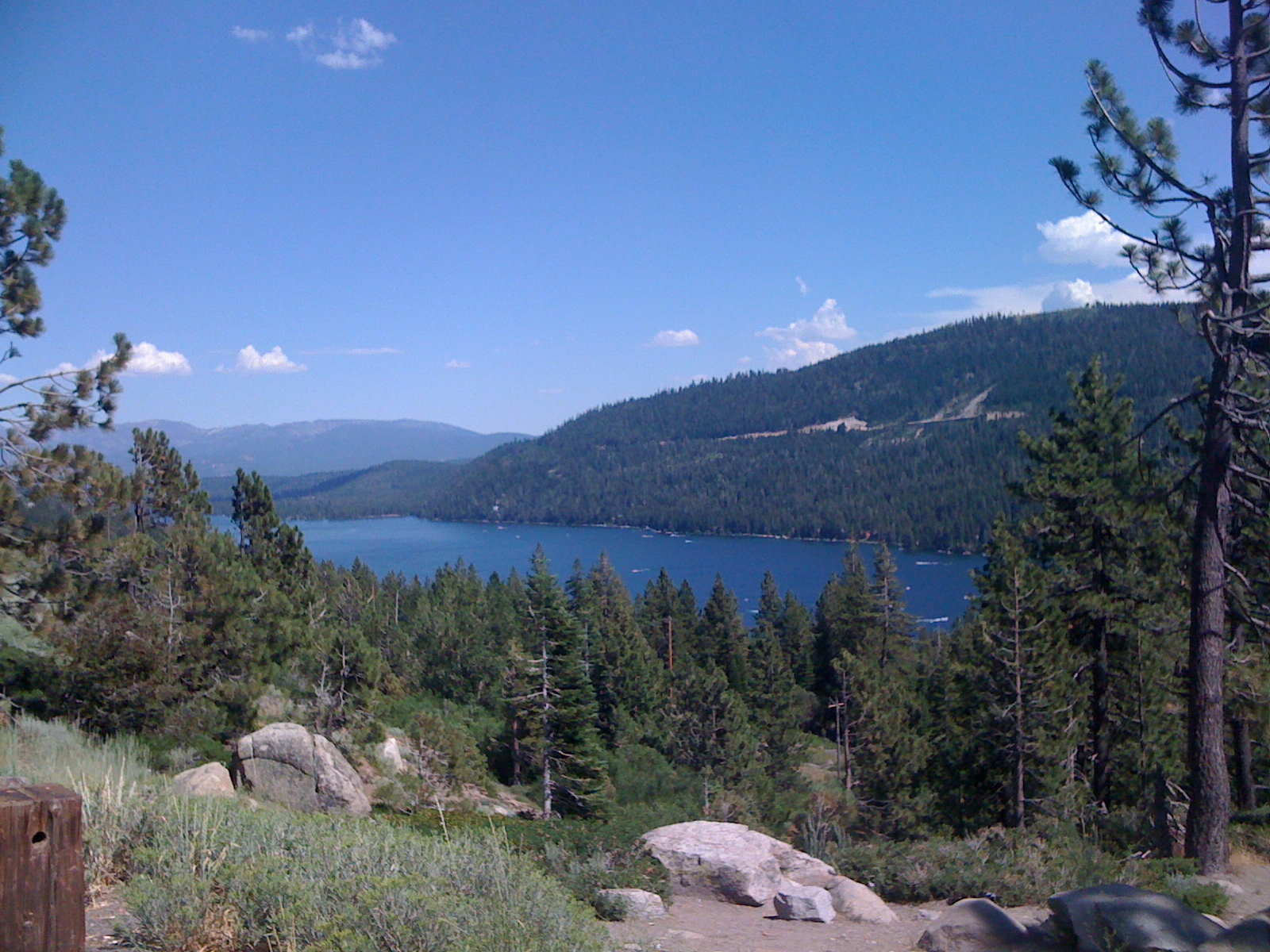 A Day in the Life of the Wood's: Snapshot #73: Donner Lake