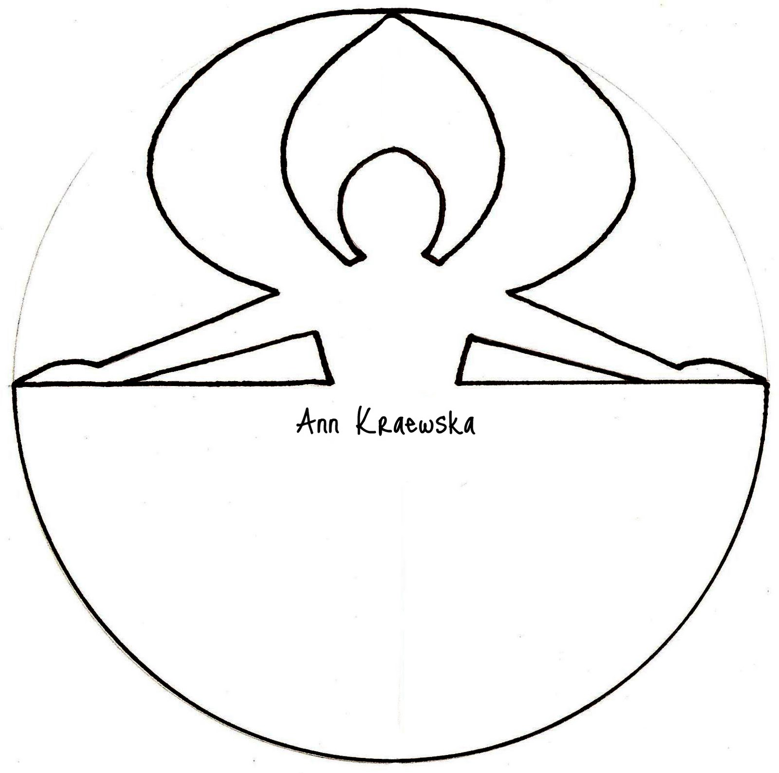 Angeles de papel para imprimir ~ Solountip.com