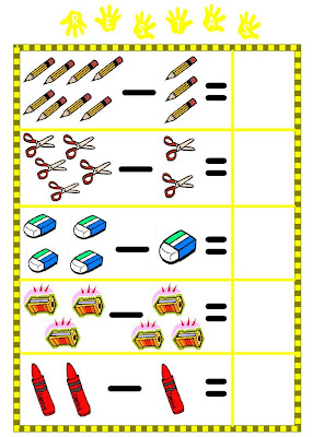 Dibujos con restas ~ Solountip.com